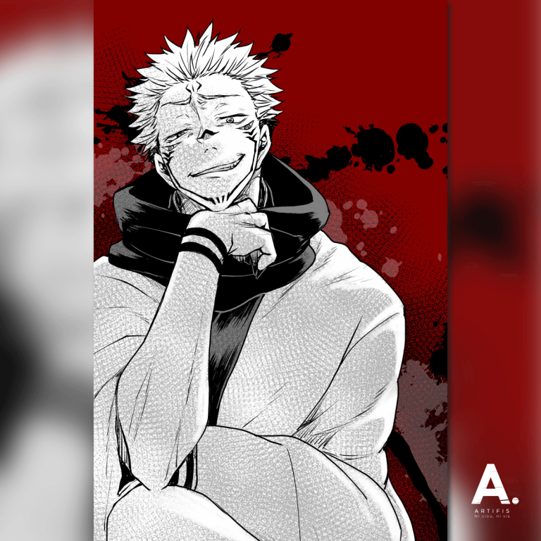 Sukuna Jujutsu Kaisen - ARTIFIS, ni clous, ni vis