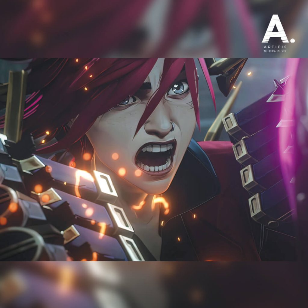 Tableau Décoratif League Of Legends | ARCANE - ARTIFIS, ni clous, ni vis