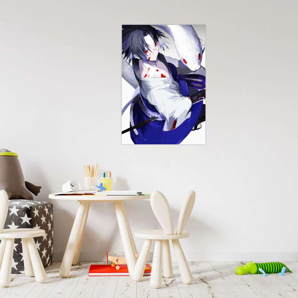 Tableau de décoration Sasuke Uchiha ARTIFIS
