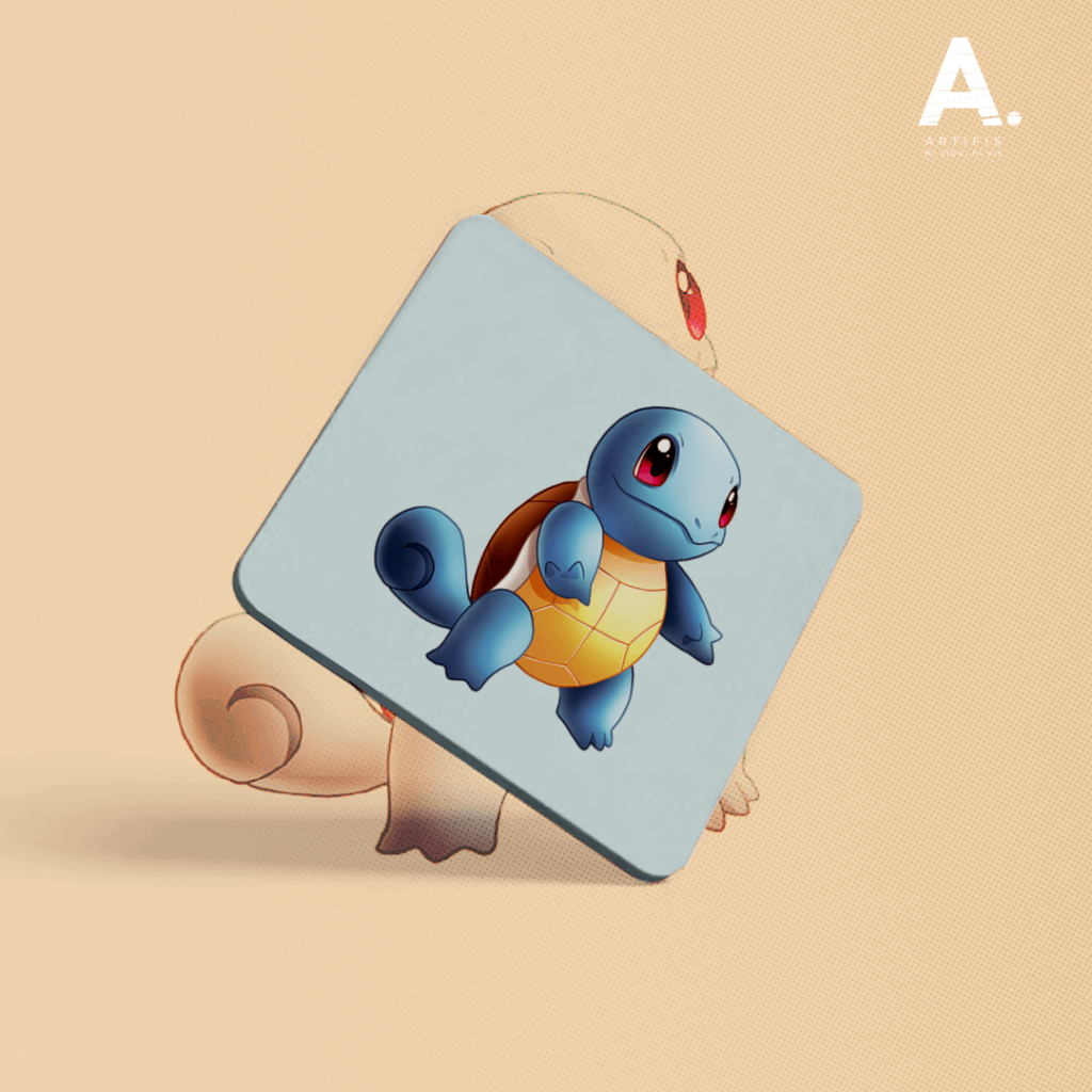 Fridge Magnet/ Squero | Pokémon - ARTIFIS, ni clous, ni vis