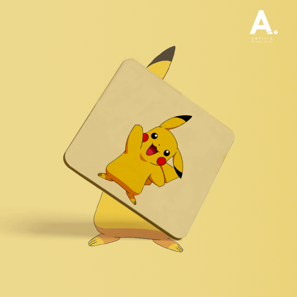 Fridge Magnet/ Pikachu | Pokémon - ARTIFIS, ni clous, ni vis