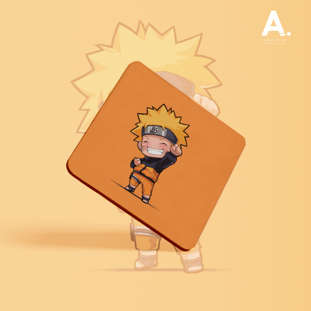 Fridge Magnet/ Chibi Naruto - ARTIFIS, ni clous, ni vis